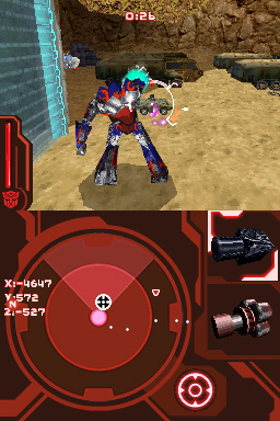 Transformers revenge of the fallen nintendo ds store